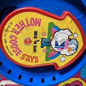 Mattel | Toys | Mattel Vintage 983 See And Say Mother Goose Says | Poshmark